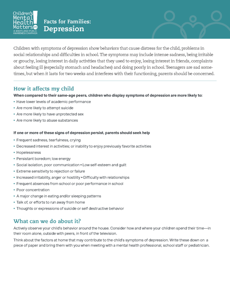 Resource Library - Children's Mental Health Matters