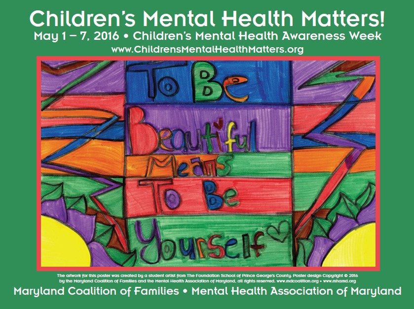 Annual Poster - Children's Mental Health Matters