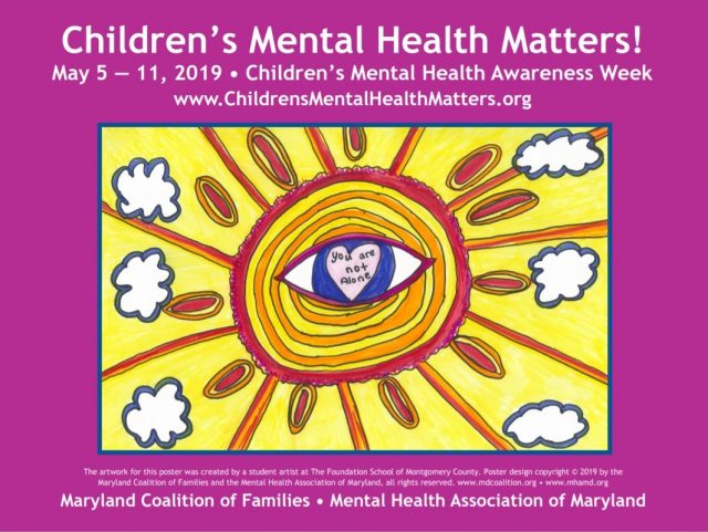 Annual Poster - Children's Mental Health Matters
