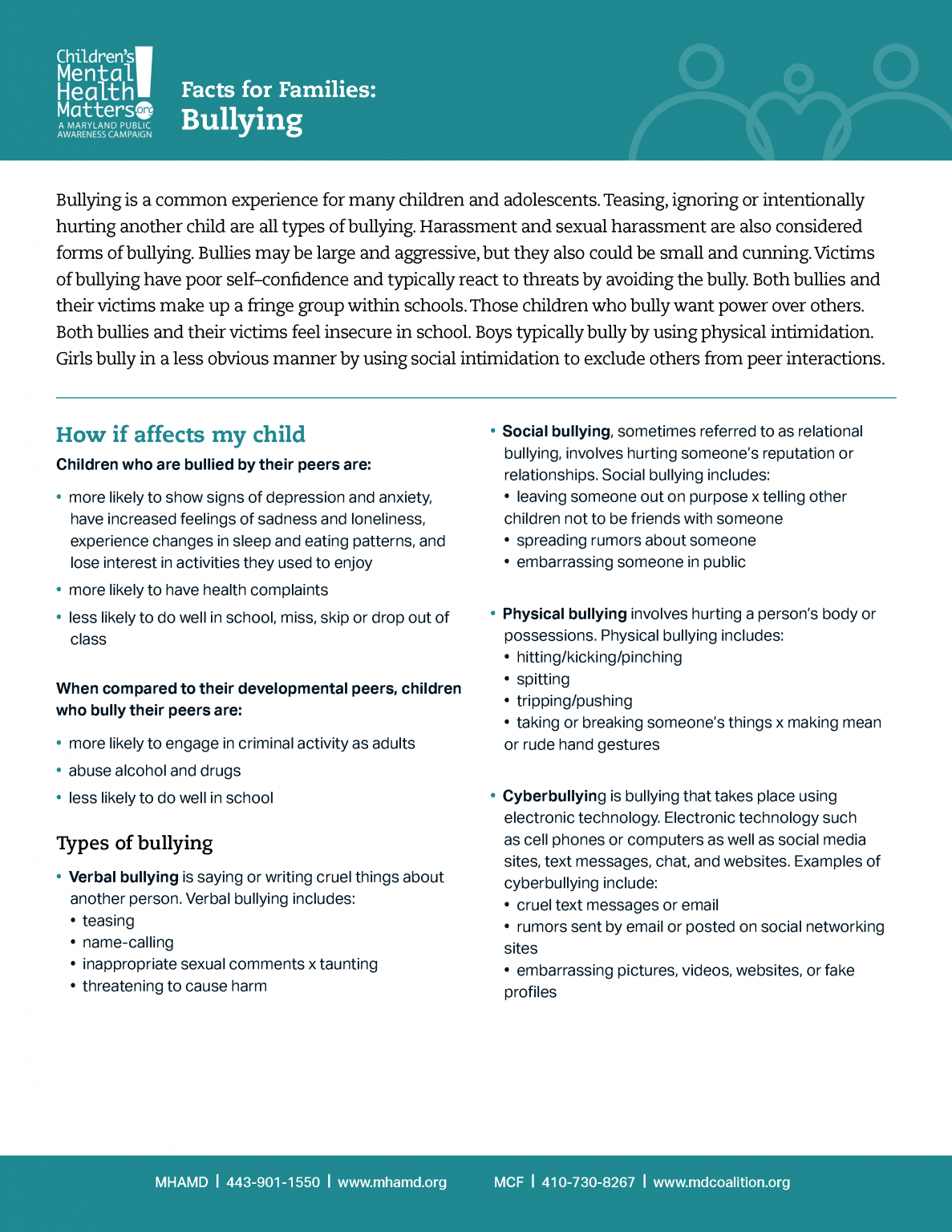 Resource Library - Children's Mental Health Matters