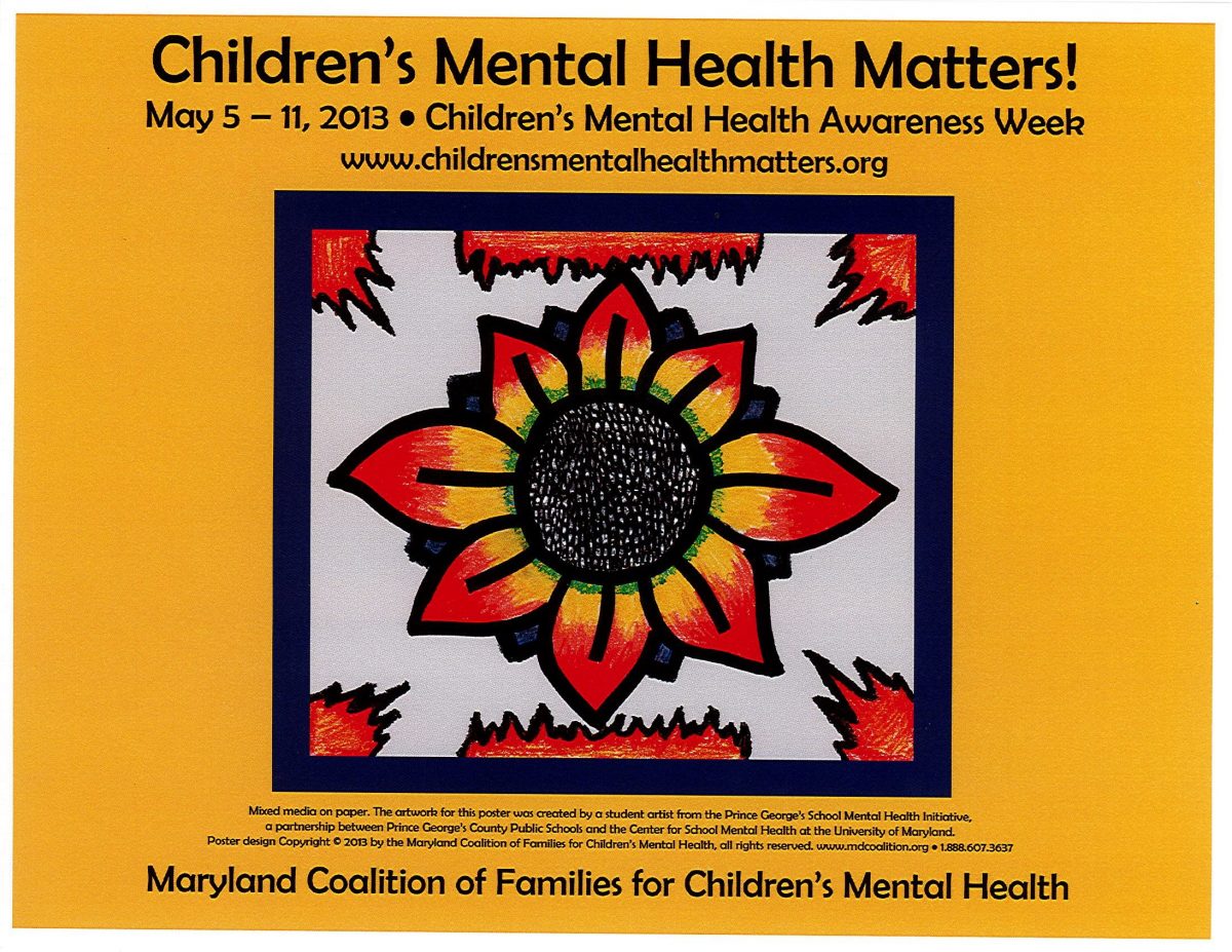 Annual Poster - Children's Mental Health Matters
