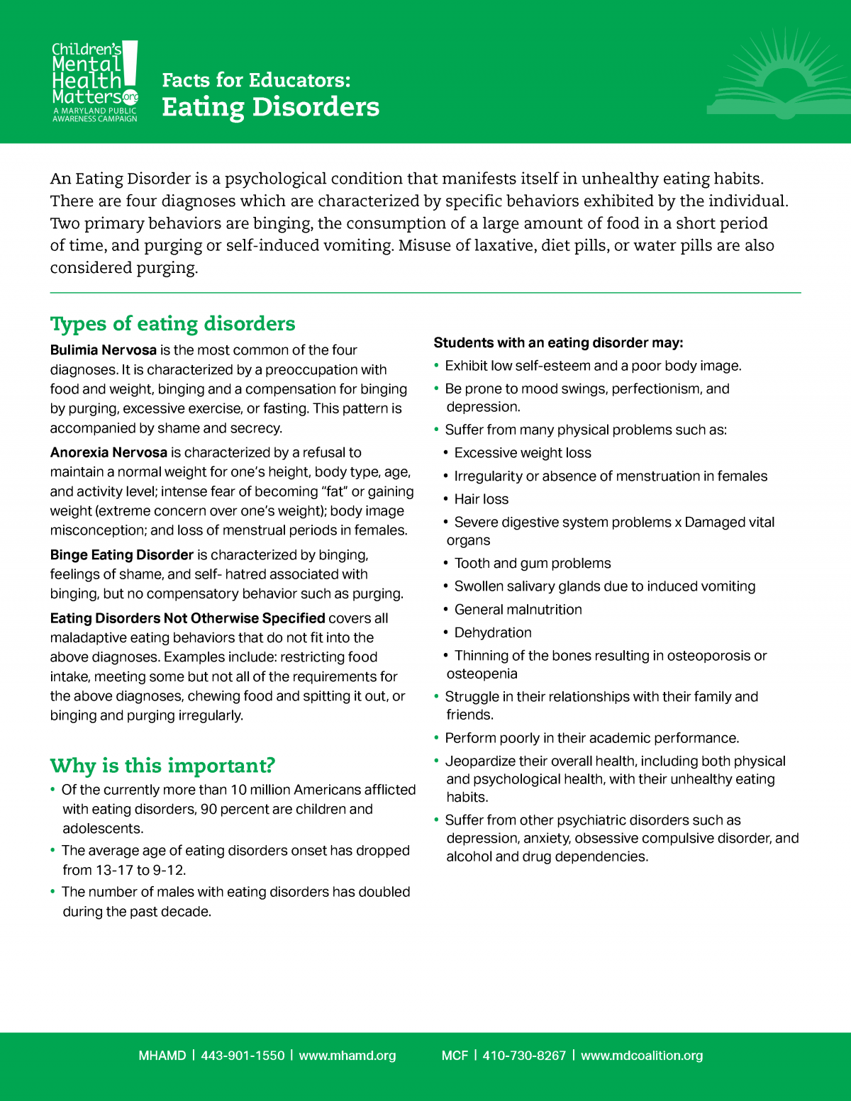 Downloads - Children's Mental Health Matters